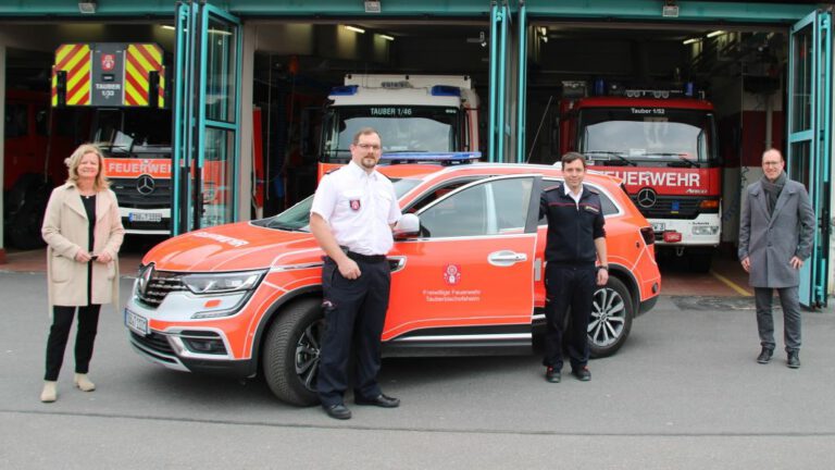 Begrüßung des neuen hauptamtlichen Feuerwehrkommandanten – Freiwillige ...
